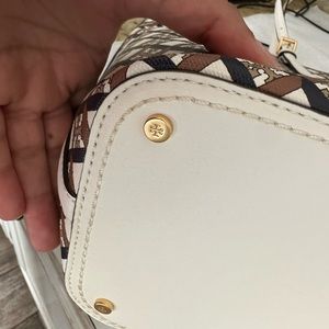 Tory Burch | Bags | New Tory Burch Signature Doublet Monogram Geo ...